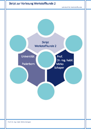 Kapitel 16 Stahlherstellung - Lehrstuhl für Werkstoffkunde Prof. Dr.-Ing. habil. Mirko Schaper ...