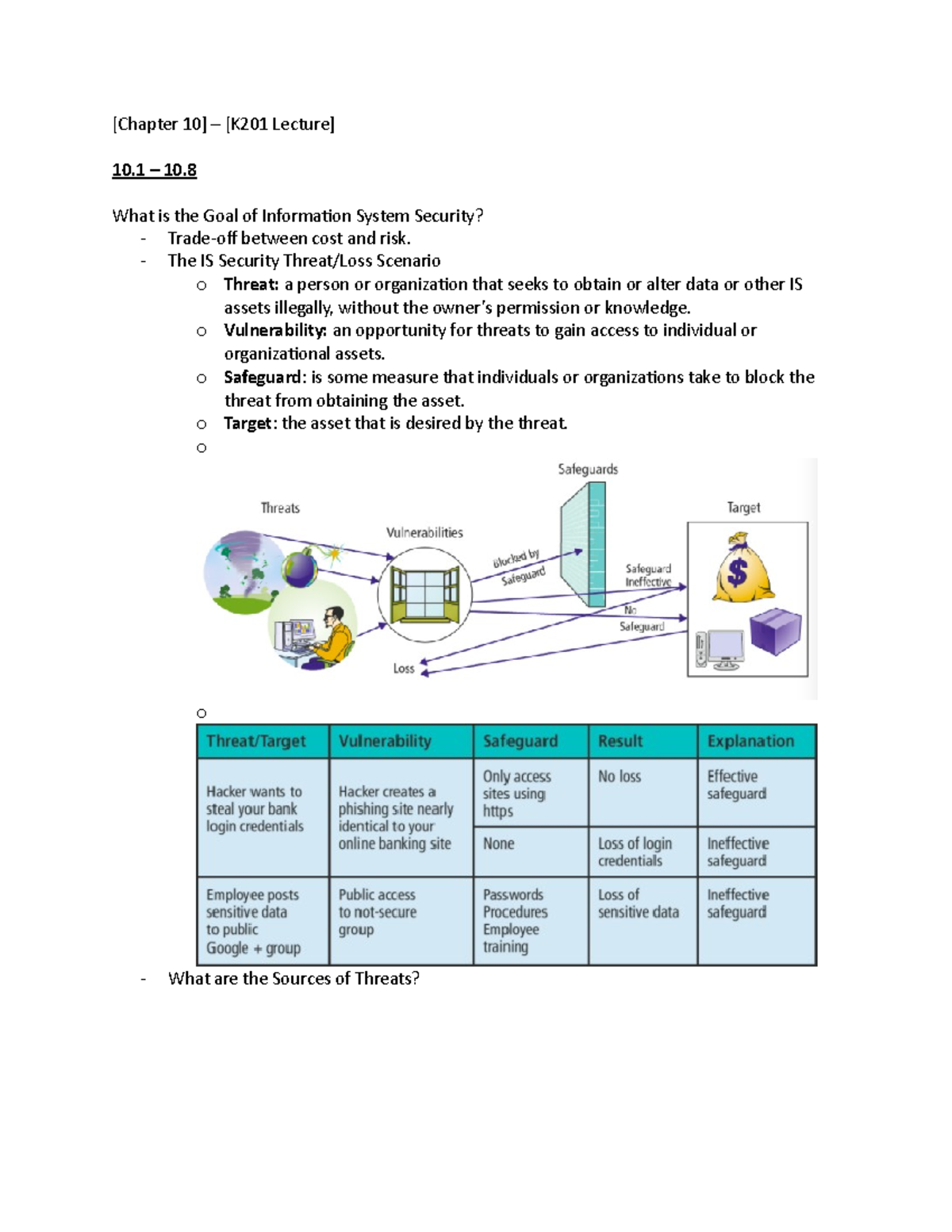 Chapter 10 - K201 Lecture - [Chapter 10] – [K201 Lecture] 10 – 10. What ...