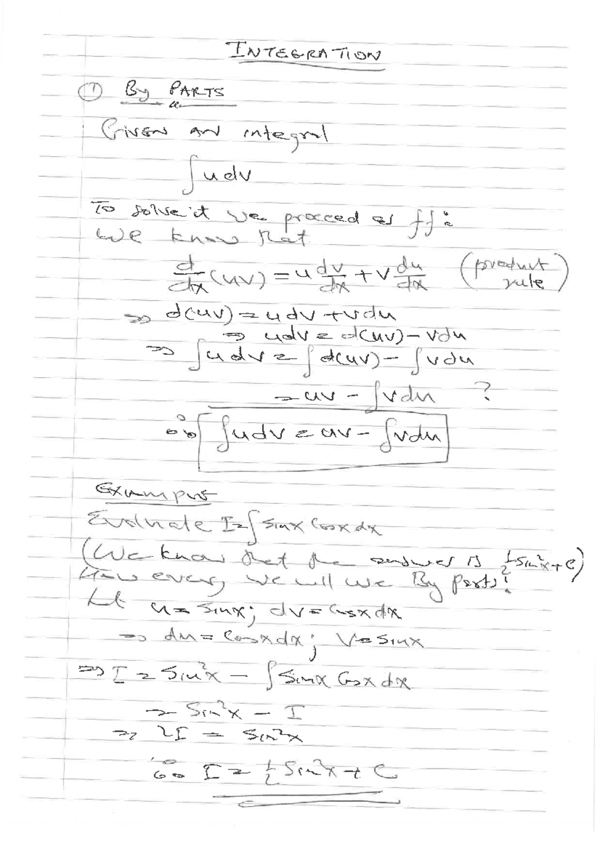 Integratin by parts including practice problem solving exercise ...