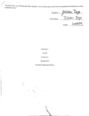 Calculus Circuit Training First Half - MA 1713 - Studocu