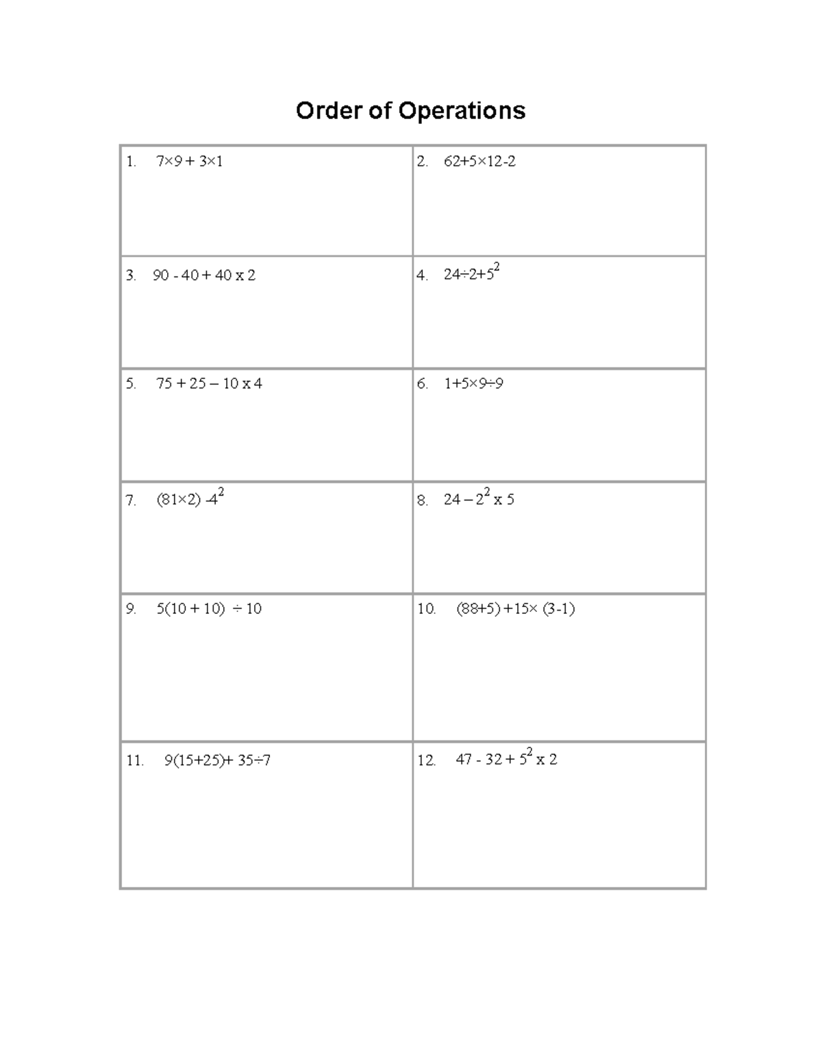 EM 6 - This is coursework for Essential Mathematics. This worksheet was ...