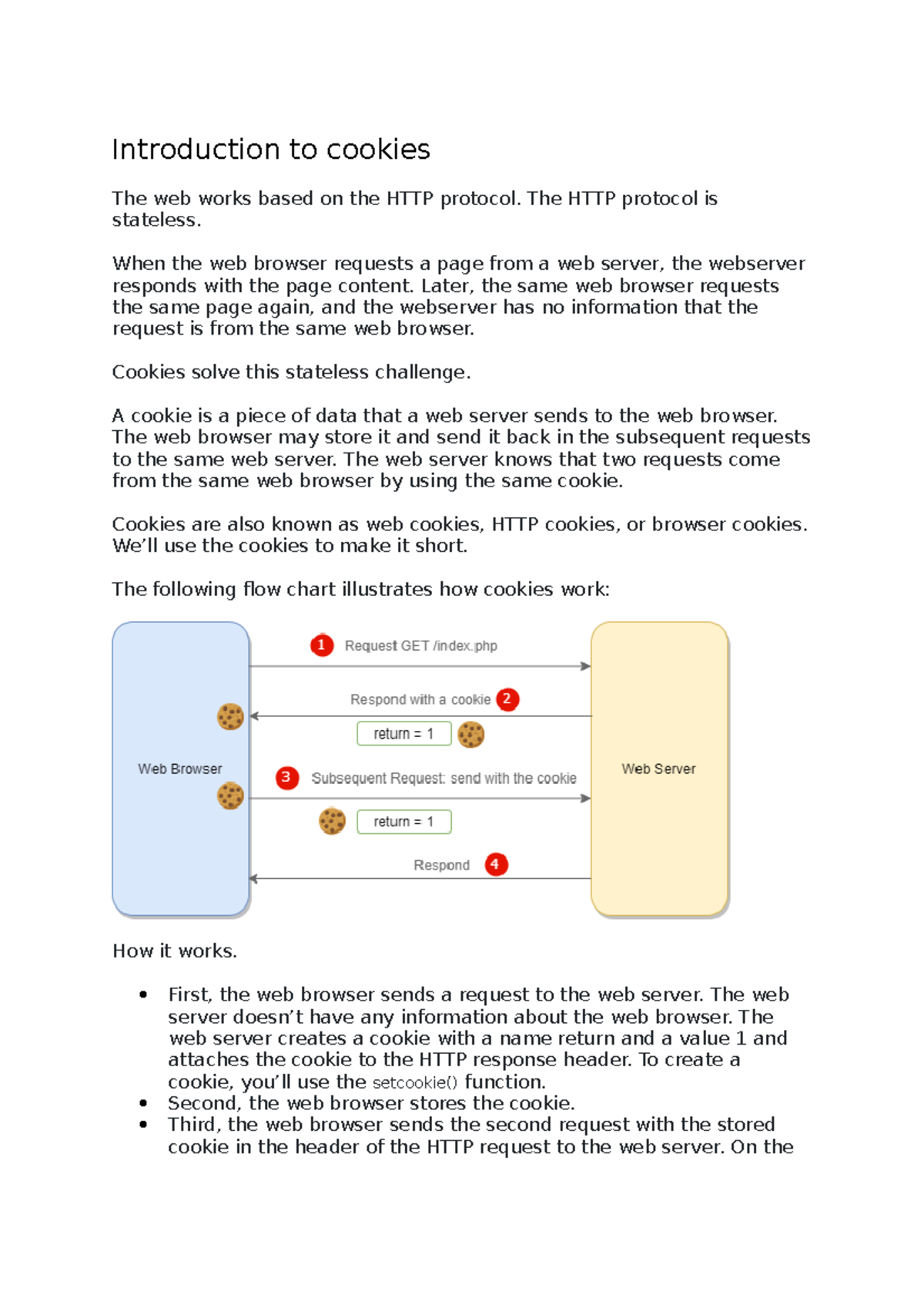 Cookie-theory - ASSIGNMENT OF THE PROJECT REPORT ON COOKEI THEORY ...