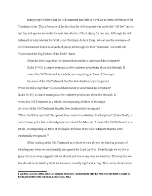 Interpretive Journey Paper-RLGN 325-B01 - Interpretive Journey Paper ...