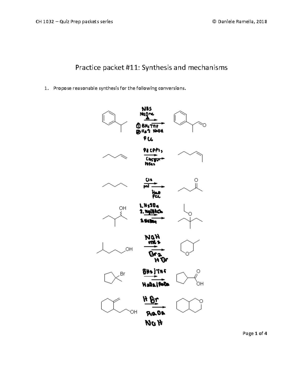 Quiz+prep+packet+11+-+synthesis - Page 1 of 4 Practice packet #11 ...