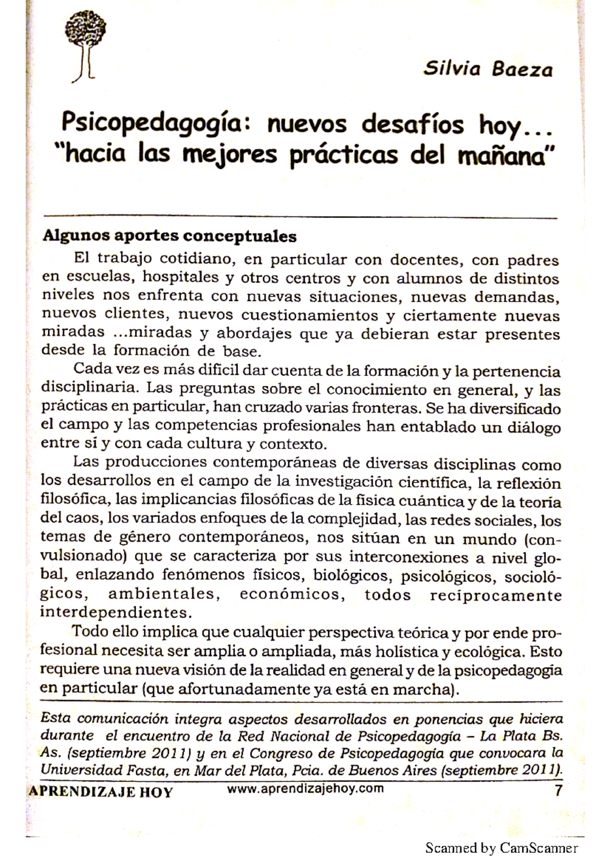 Baeza Nuevos desafíos Hacia mejores practicas - Silvia Baeza ...