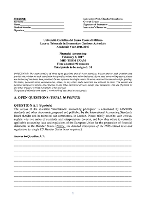 Accounting - Cheat sheet - Accounting Cheat Sheet by John Gillingham ...