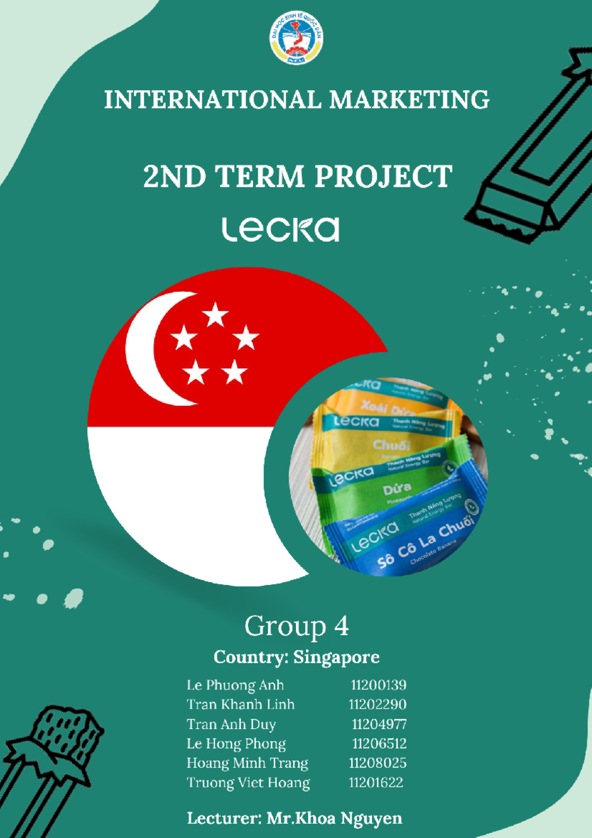 2nd-Term-Project Team-4 International-Marketing - INTRODUCTION INTRODUCTION Lecka is a company ...