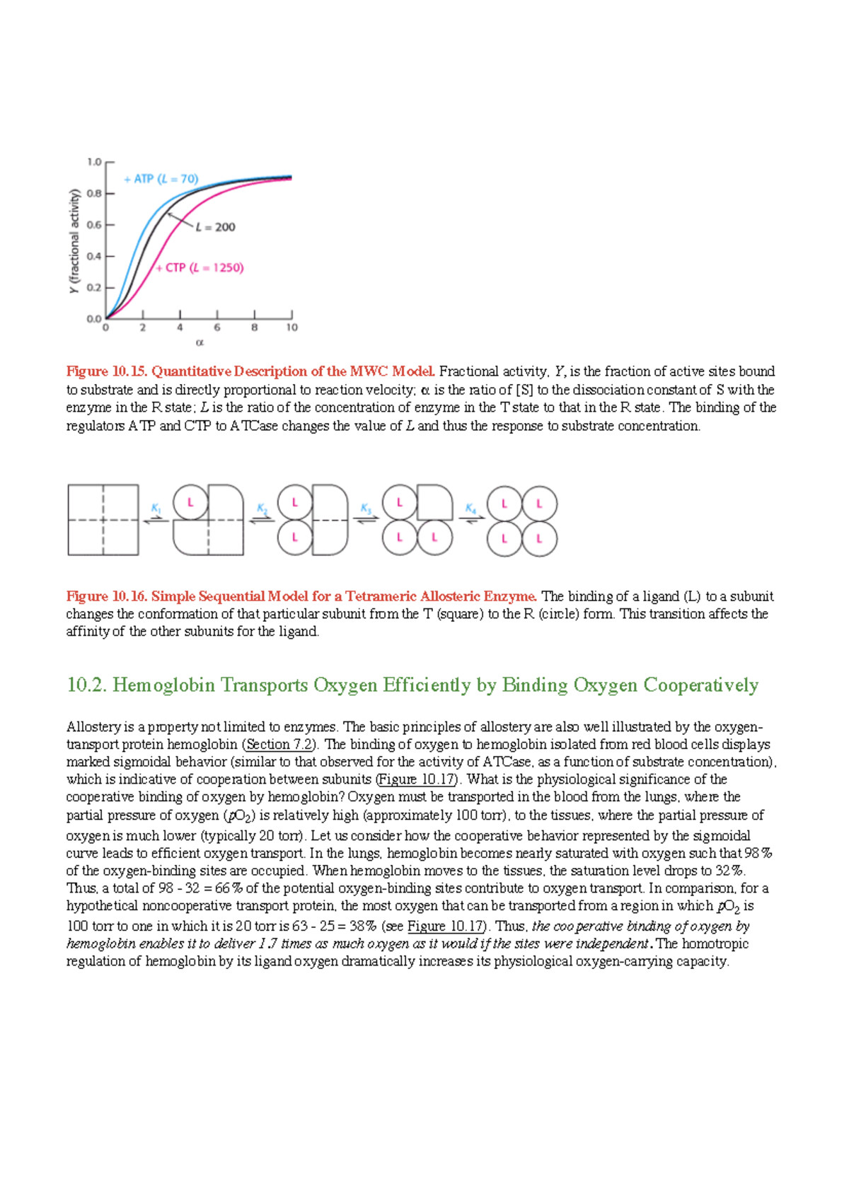 Hemoglobin - I. The Molecular Design of Life 10. Regulatory Strategies ...