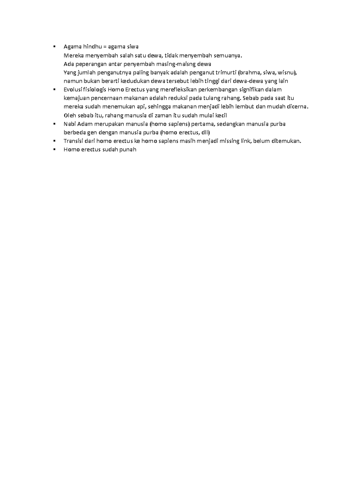 Catatan kuliah filosofi pendidikan - Agama hindhu = agama siwa Mereka ...