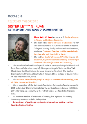 Madeleine Leininger and Patricia Benner - Madeleine Leininger is a ...