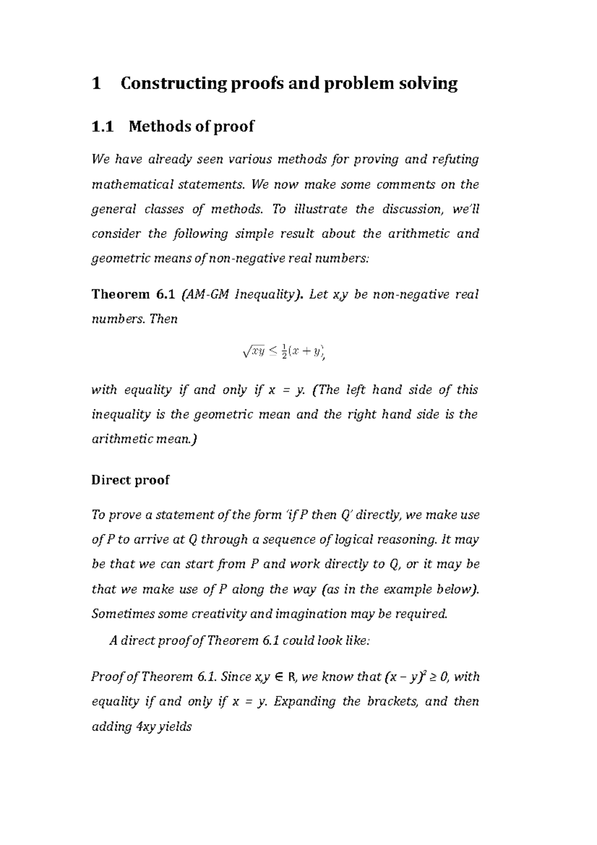 IUM 20 - Constructing proofs and problem solving - 1 Constructing proofs and problem solving 1 ...