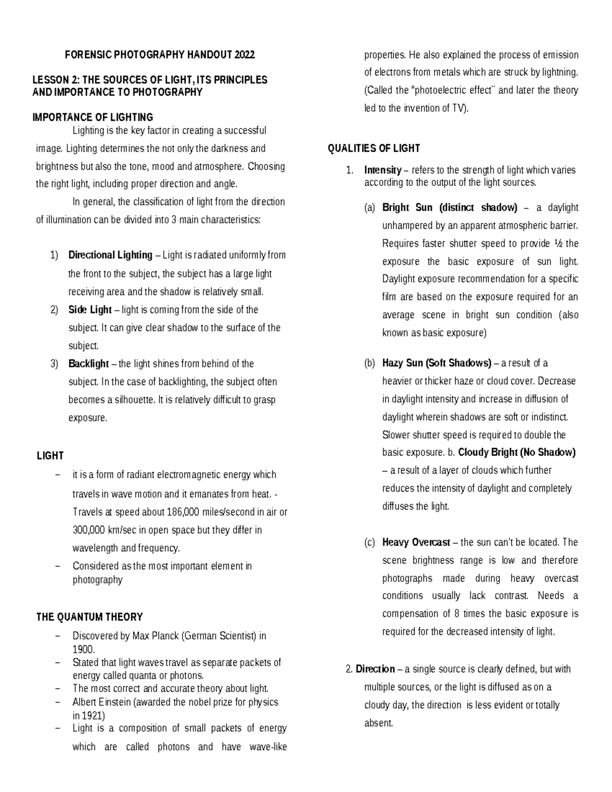 I am sharing ' Lesson-2-8- Forensic- Photography (1)' with you ...
