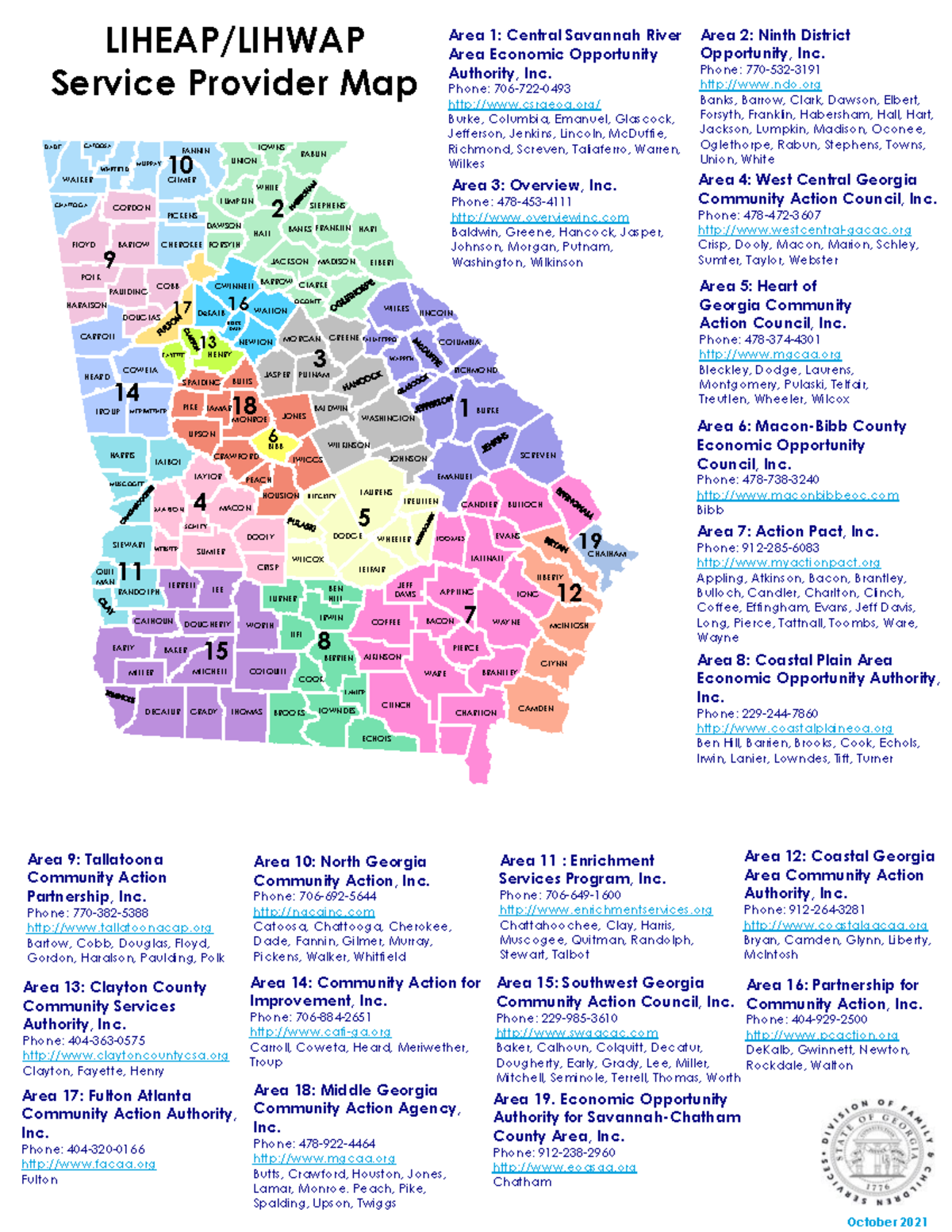 Liheap- Lihwap Provider Map - Revised 10 - GORDON LIHEAP/LIHWAP Service ...