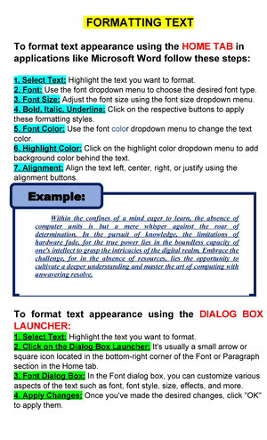 Table of Content - Afterward, include a sample page for each content ...