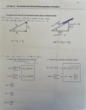 Math 231 Notes #2 - note on lecture - MATH 231 - Studocu
