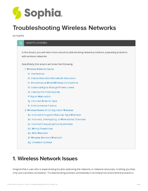 Touchstone 1 Planning Network Infrastructure - Name: Date: January 28, 2024 Touchstone Task 1 ...