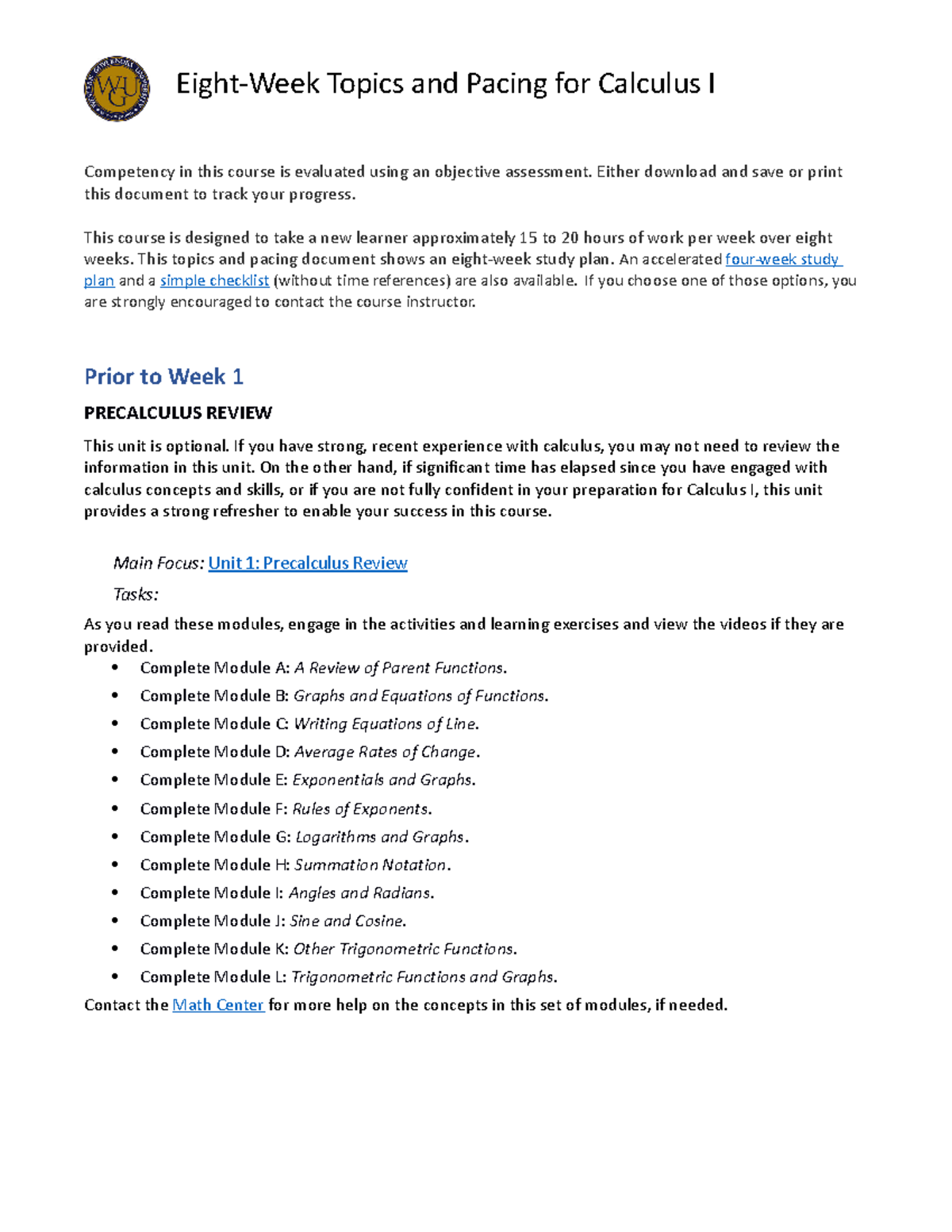 Pacing guide standard 2022 - Competency in this course is evaluated ...