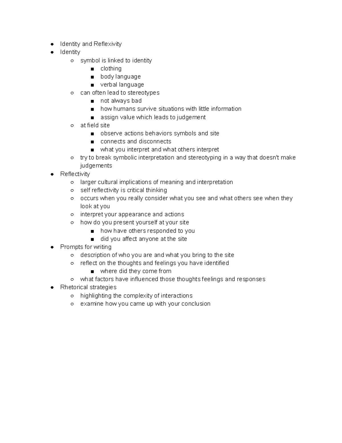 Prezi 2 - Slideshow - Identity and Reflexivity Identity symbol is ...