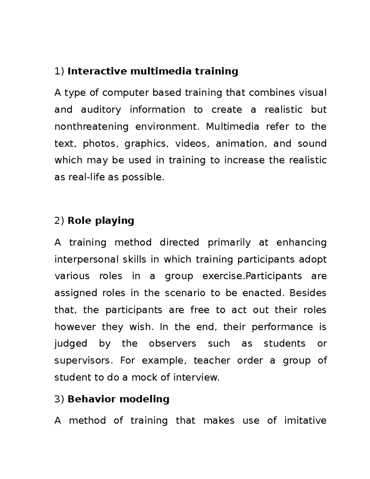 Lecture notes, lecture People and Organizations - 1) Interactive ...