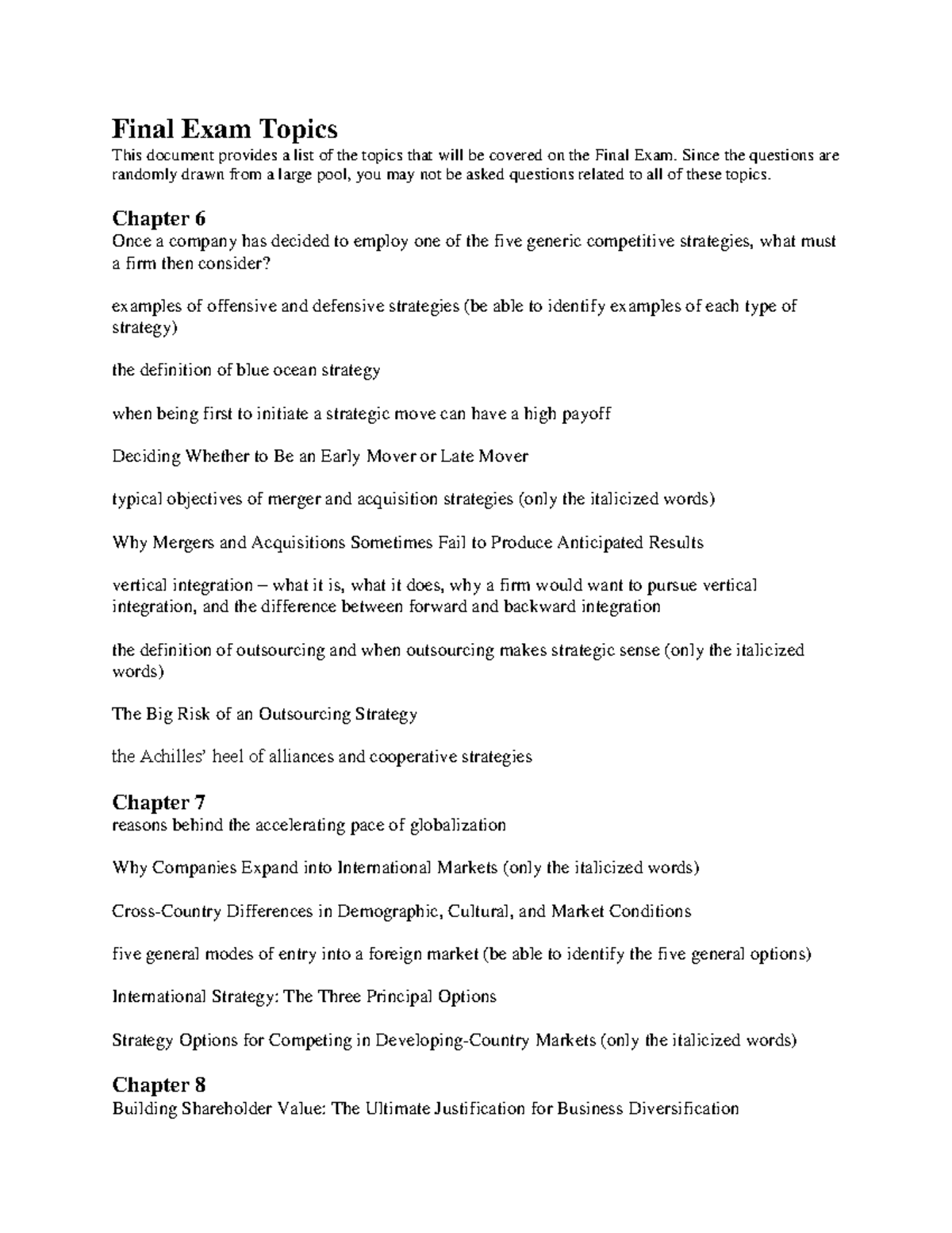 Final Exam Topics Final Exam Topics This Document Provides A List Of final-exam-topics-final-exam-topics-this-document-provides-a-list-of