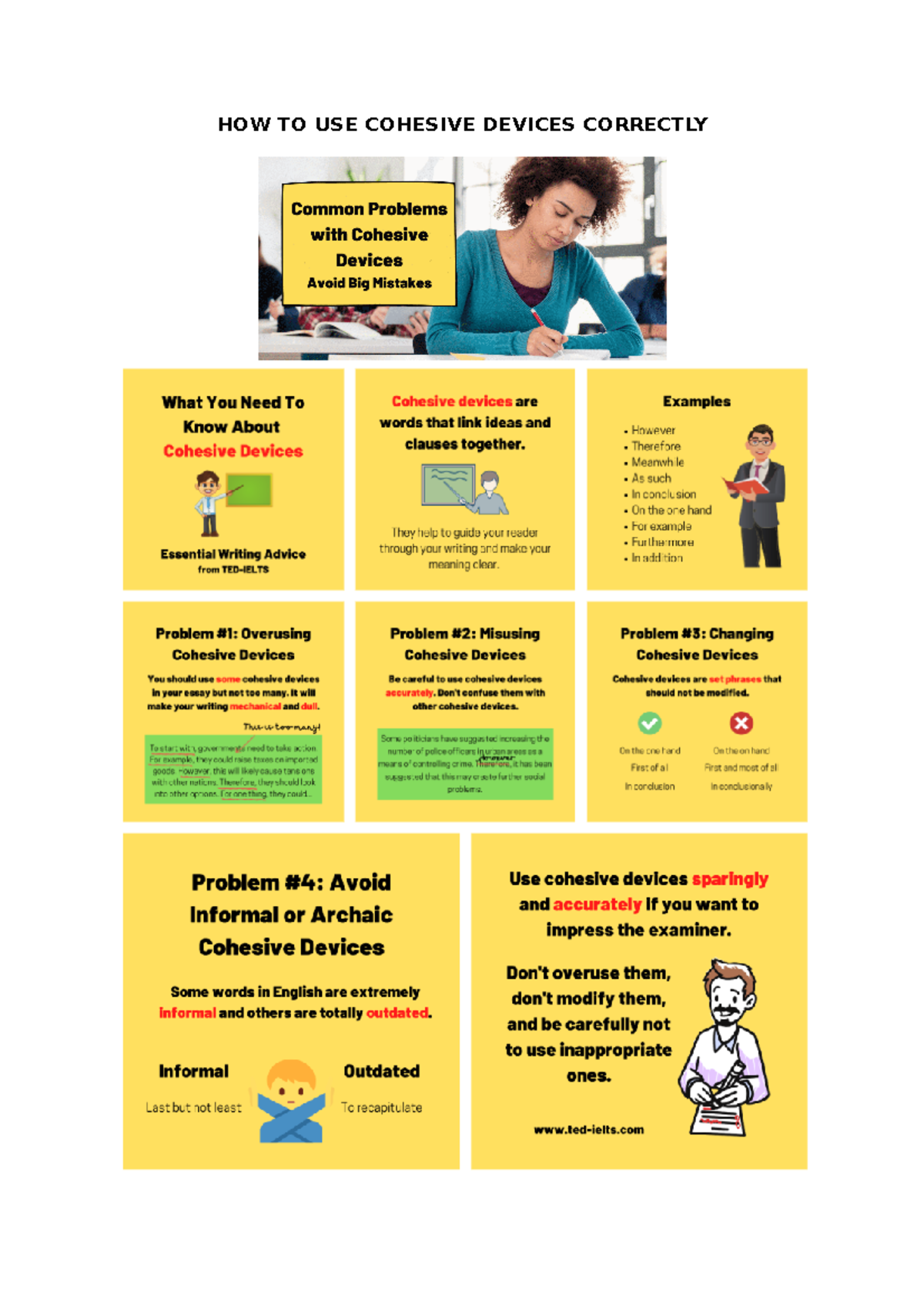 HOW TO USE Cohesive Devices Correctly HOW TO USE COHESIVE DEVICES
