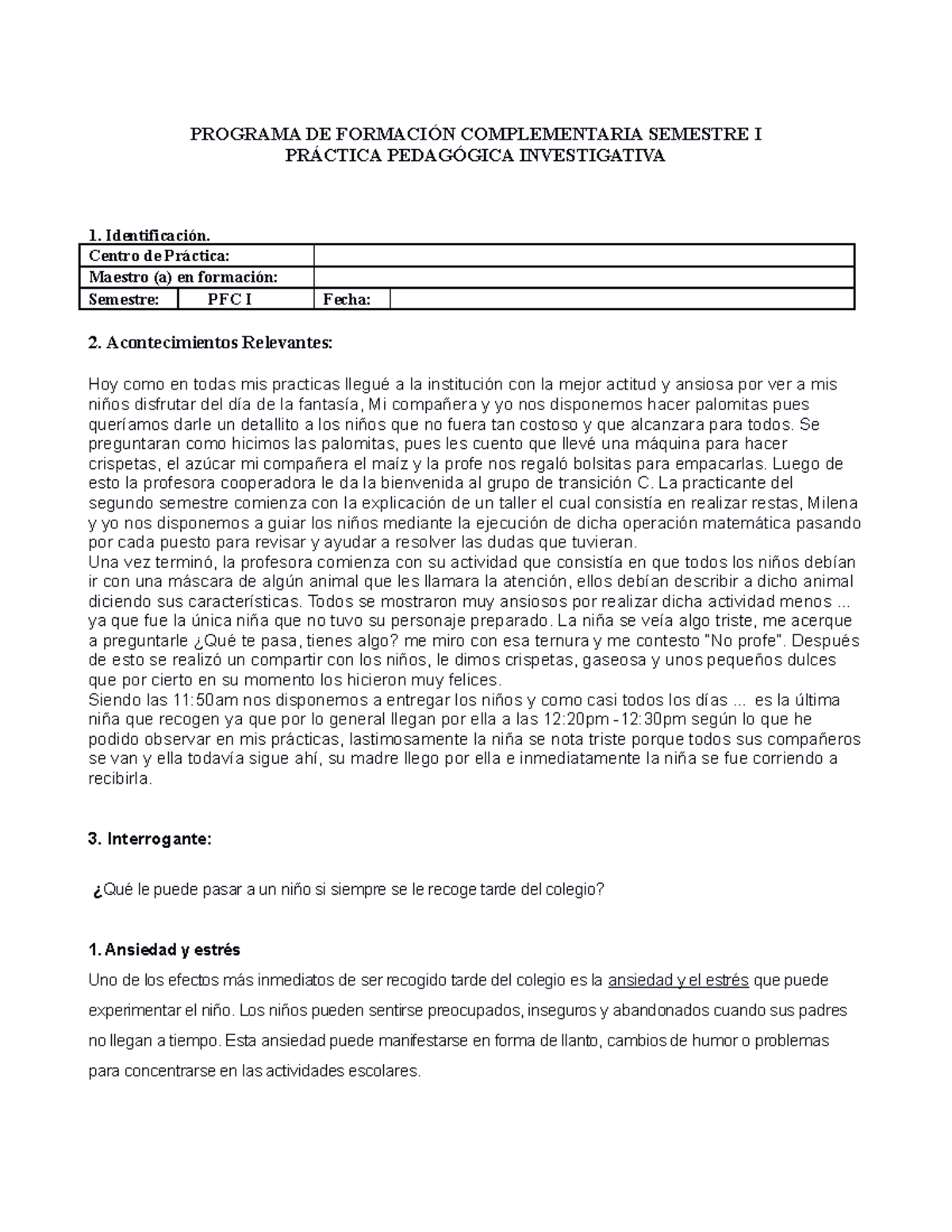31 octubre 2023 - espero te ayude - PROGRAMA DE FORMACIÓN ...