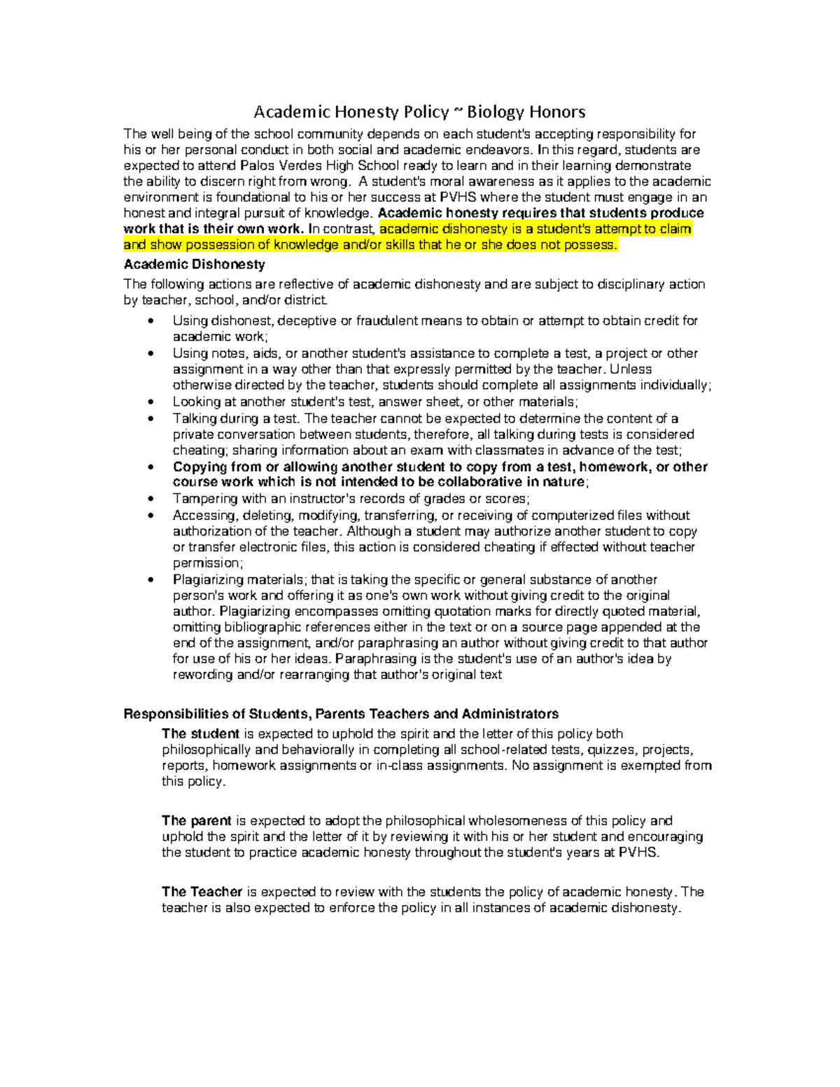 Kami Export - Sia Presser - Academic Honesty Policy - Academic Honesty ...