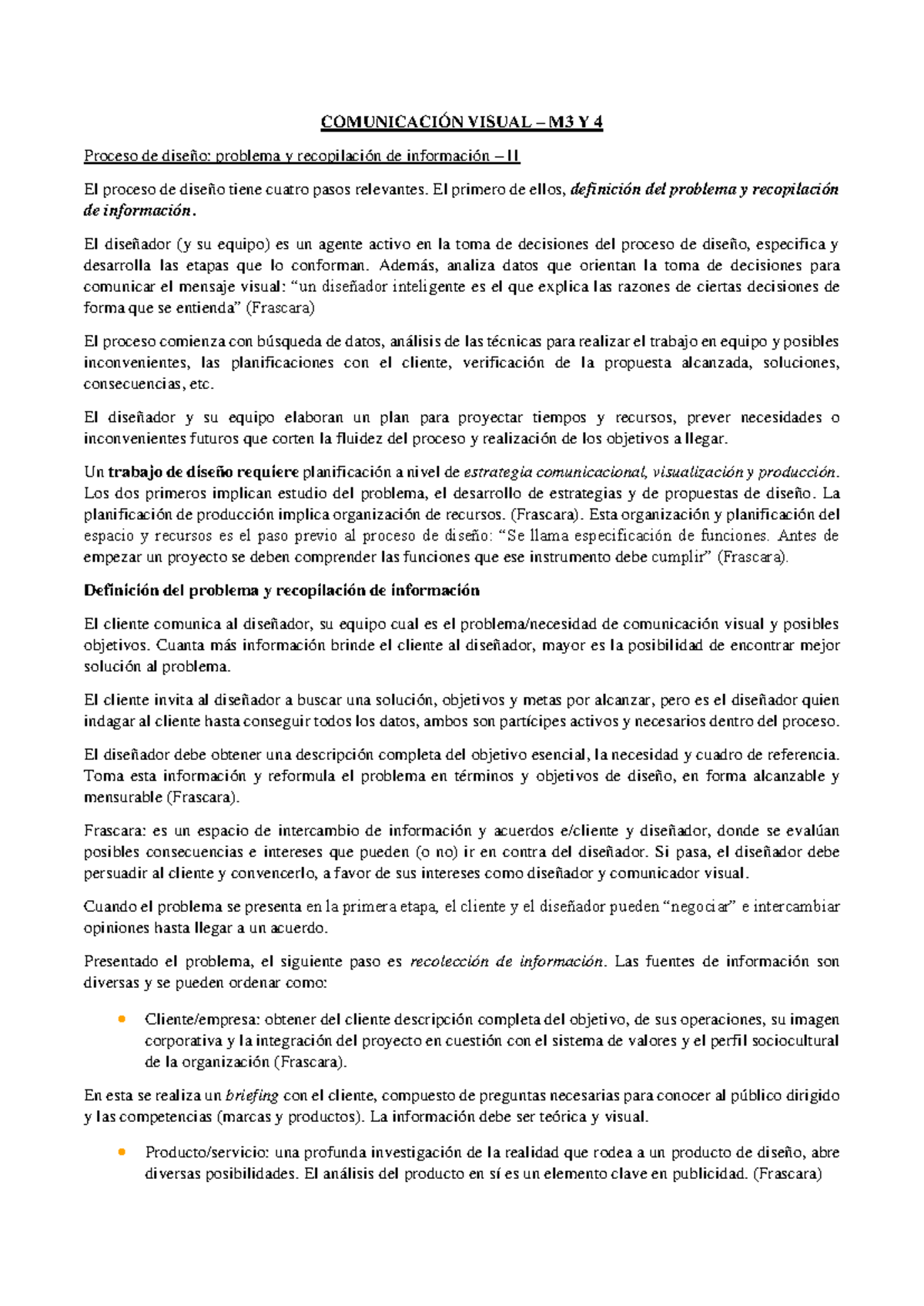 Dis Comunicación Visual m3 y 4 - COMUNICACIÓN VISUAL – M3 Y 4 Proceso ...