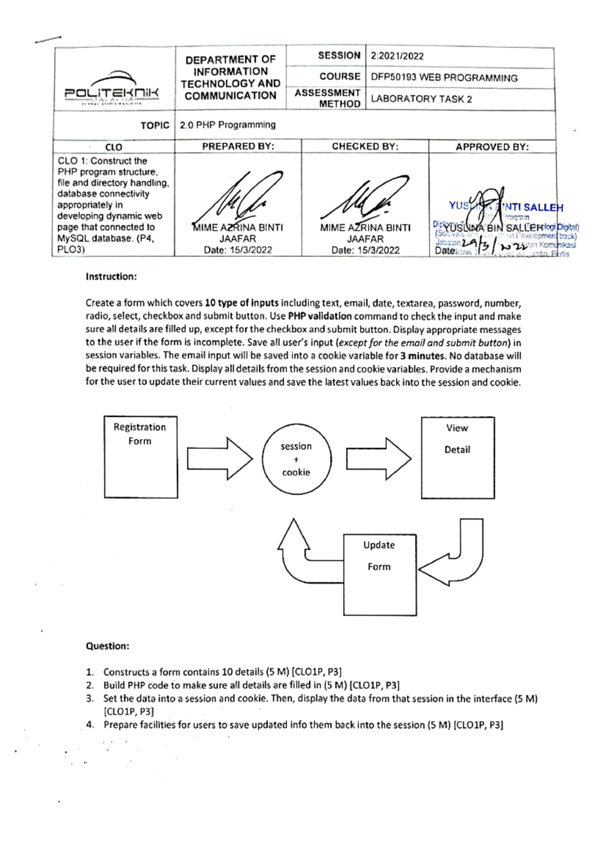 Dfp50193 Laboratory Task 2 Introduction To Network Studocu