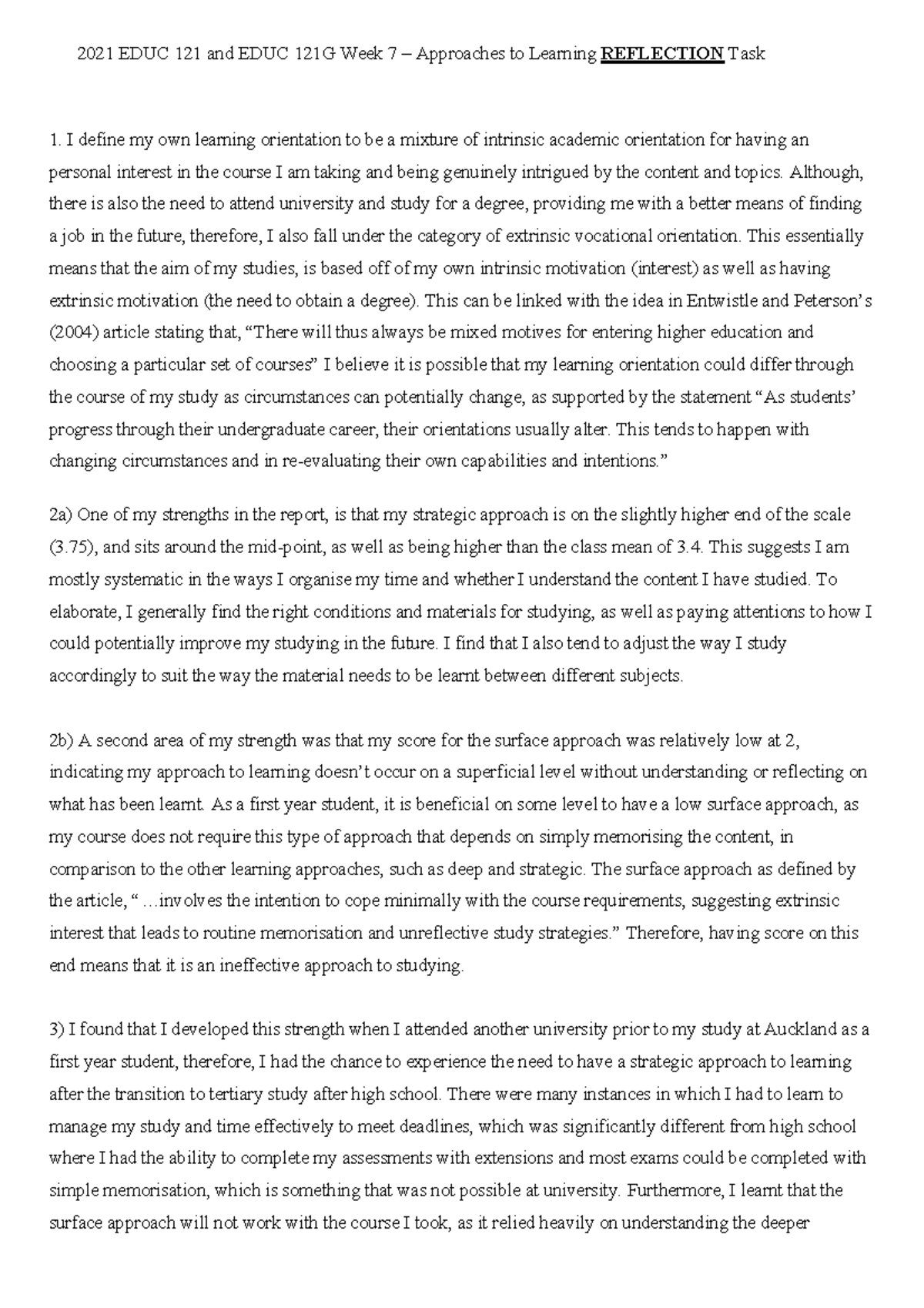 2021 EDUC 121 Week 7 Task Gini Huang - 2021 EDUC 121 and EDUC 121G Week ...