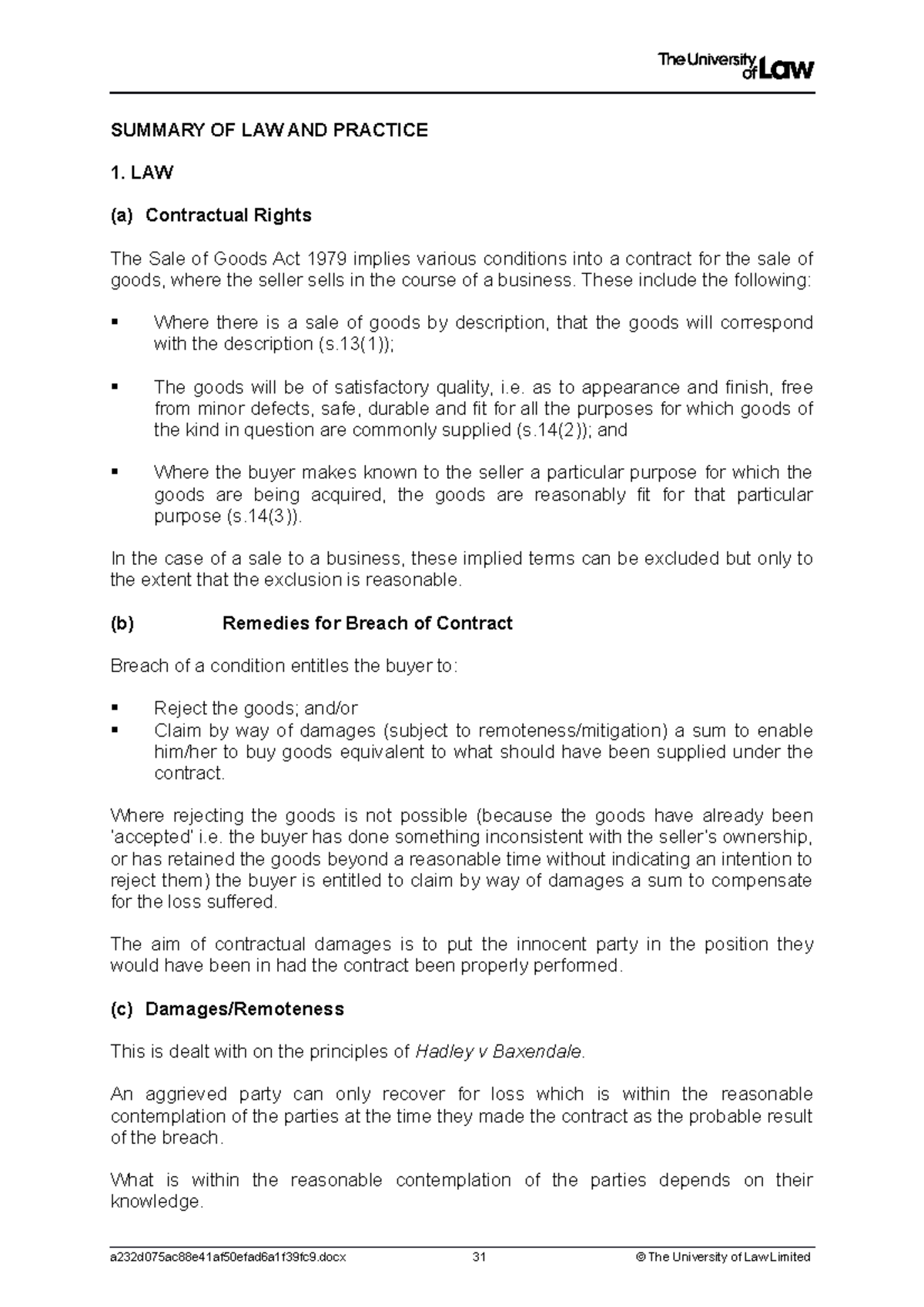 2223 Ipp U03 Ce01 Engage Summary Of Law SUMMARY OF LAW AND PRACTICE 1 2223-ipp-u03-ce01-engage-summary-of-law-summary-of-law-and-practice-1