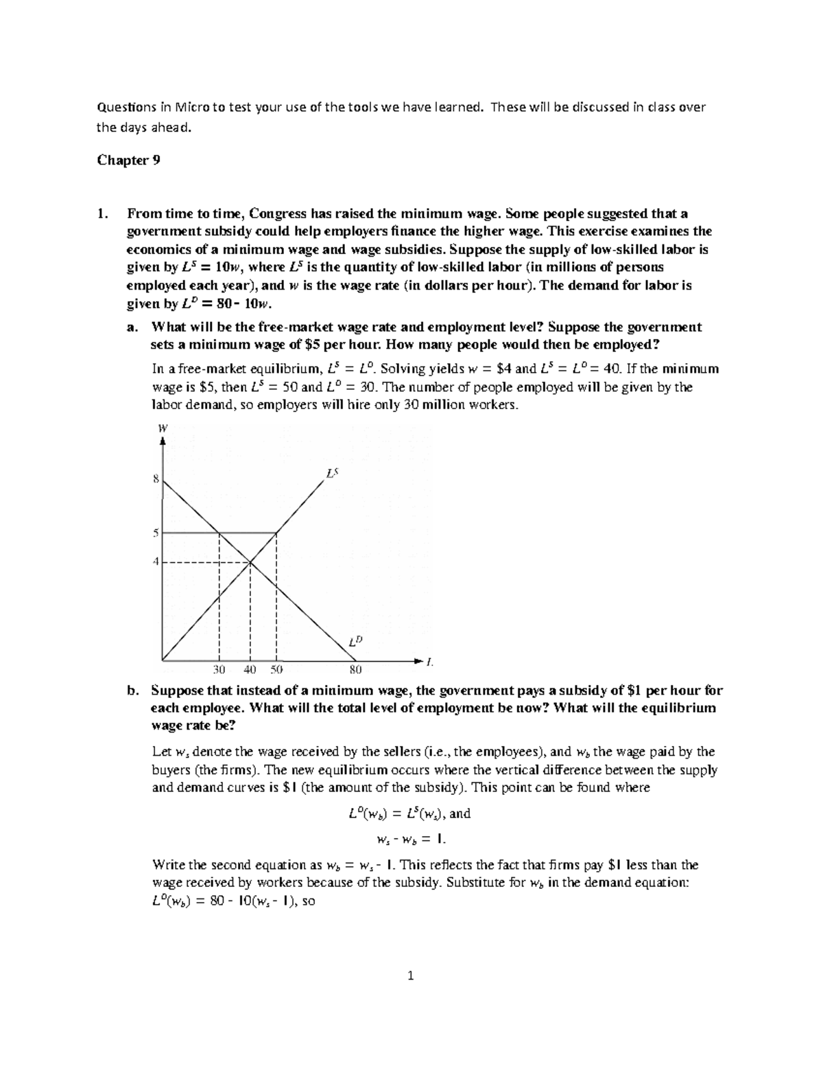 BECO Tools 1 - Questions in Micro to test your use of the tools we have ...