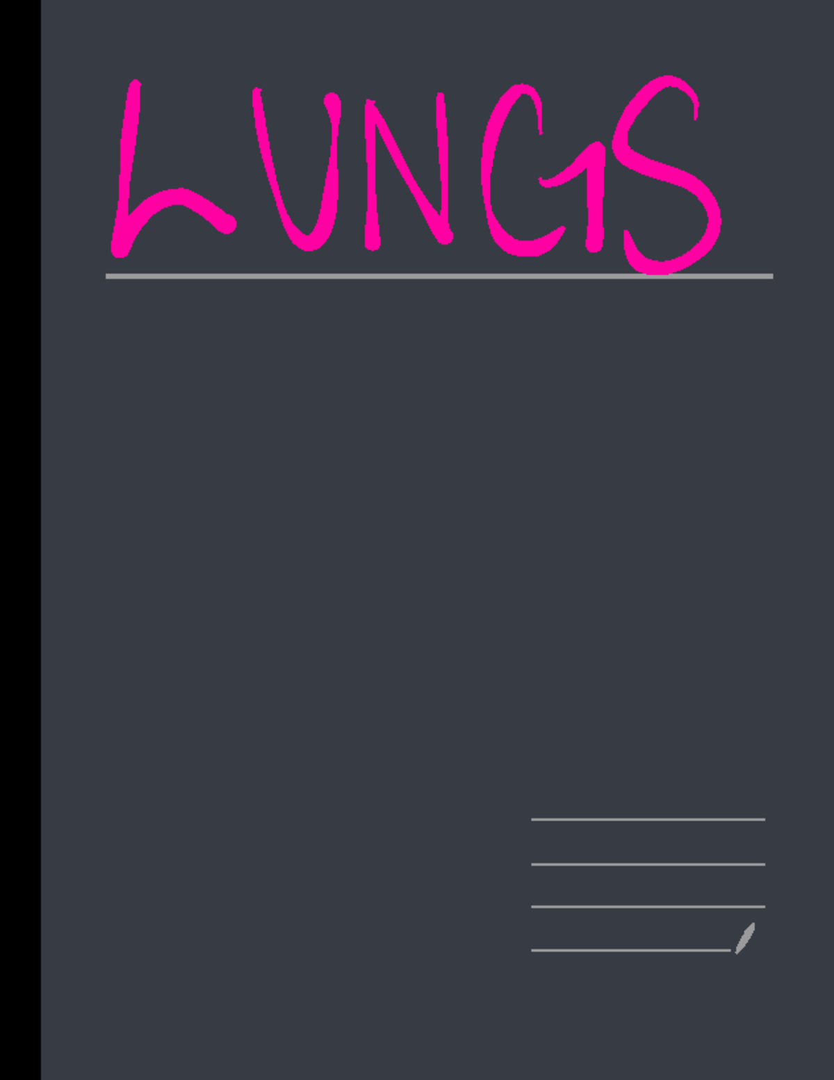 9b - Ondrak Anatomy Unit Notes exss175 - LUNGS · soft, spongy, cone ...