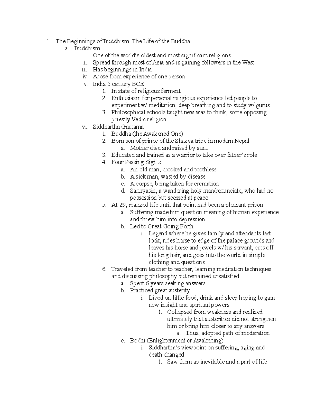 4. Buddhism - Book Notes - The Beginnings of Buddhism: The Life of the ...