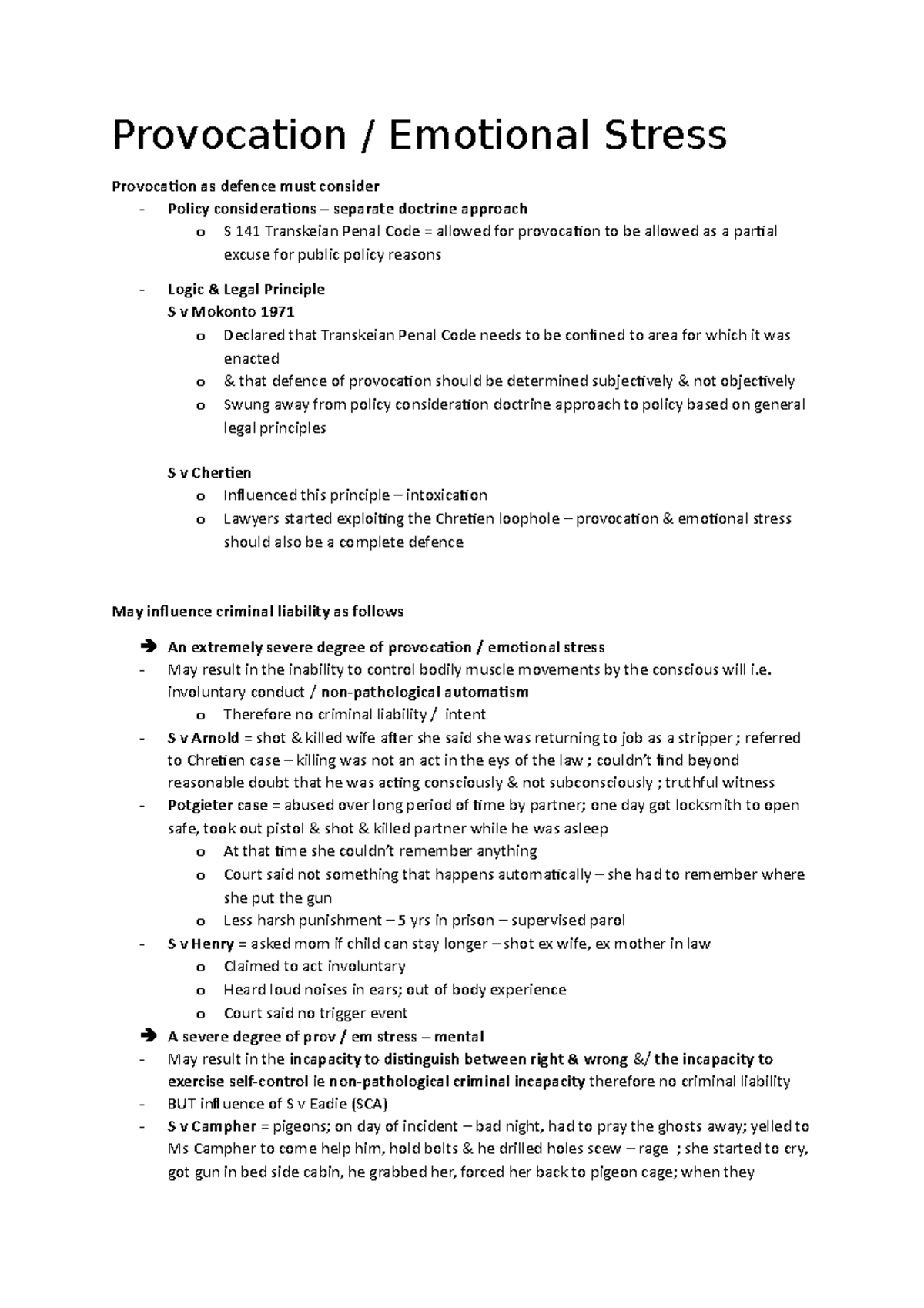 Provocation Emotional Stress - Provocation / Emotional Stress ...