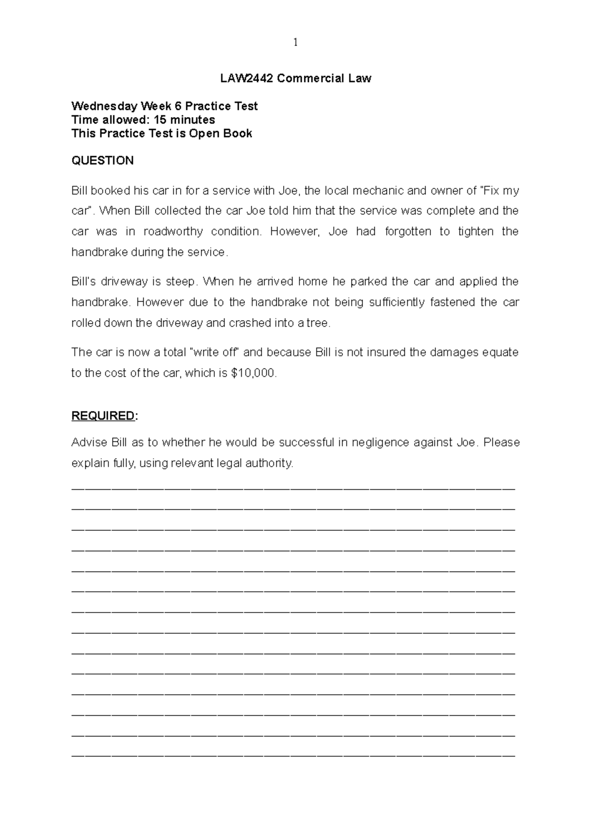 wednesday-practice-test-sem2-2017-1-law2442-commercial-law-wednesday