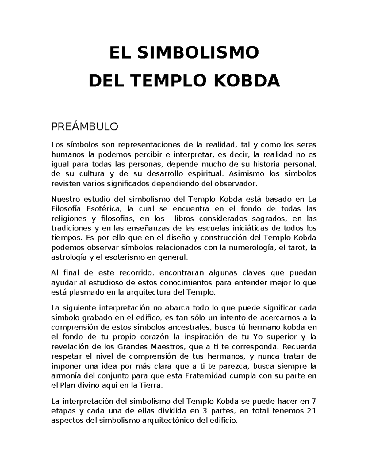 1 Simbolismo DEL Templo Kobda-1 - EL SIMBOLISMO DEL TEMPLO KOBDA ...