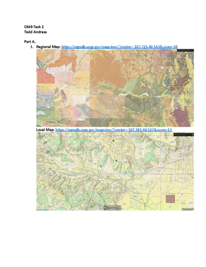 C890 Task 1 - Task 1 - C890- Task 1 Todd Andress Part A. [ CITATION ...