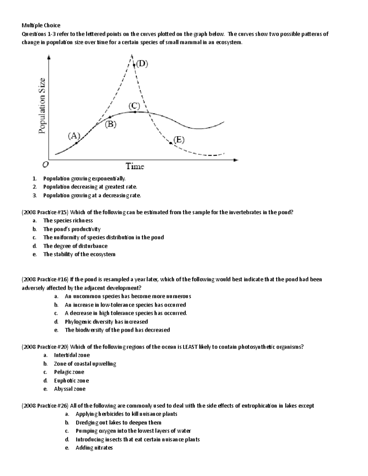 Unit3 study guide - Lecture notes 7 - Multiple Choice Questions 1-3 ...