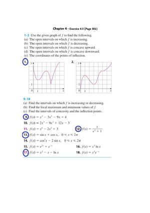 Sec01 - answer of sec1 examples - Calculus - Chapter 1: Exercise 1 ...