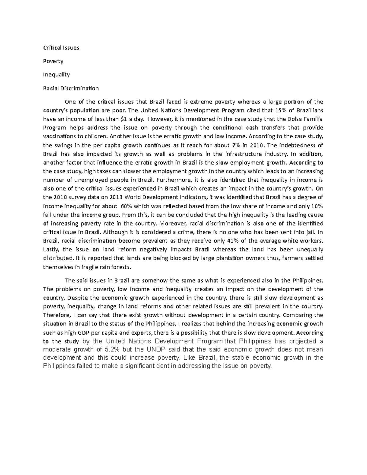 Critical Issues - Critical Issues Poverty Inequality Racial ...