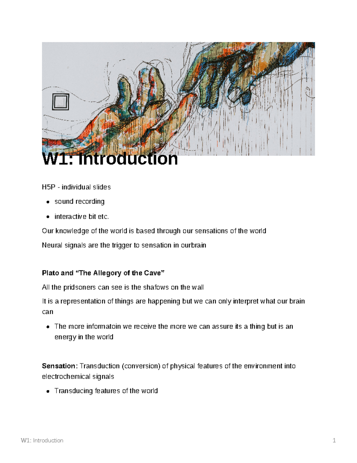 W1 Introduction - David Grenet Fall 2022 - W1: Introduction H5P ...