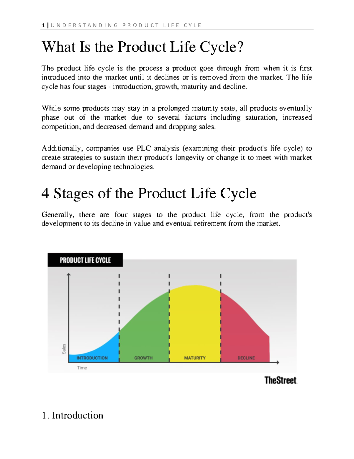 Understanding Product Life Cycle v.1 - What Is the Product Life Cycle ...