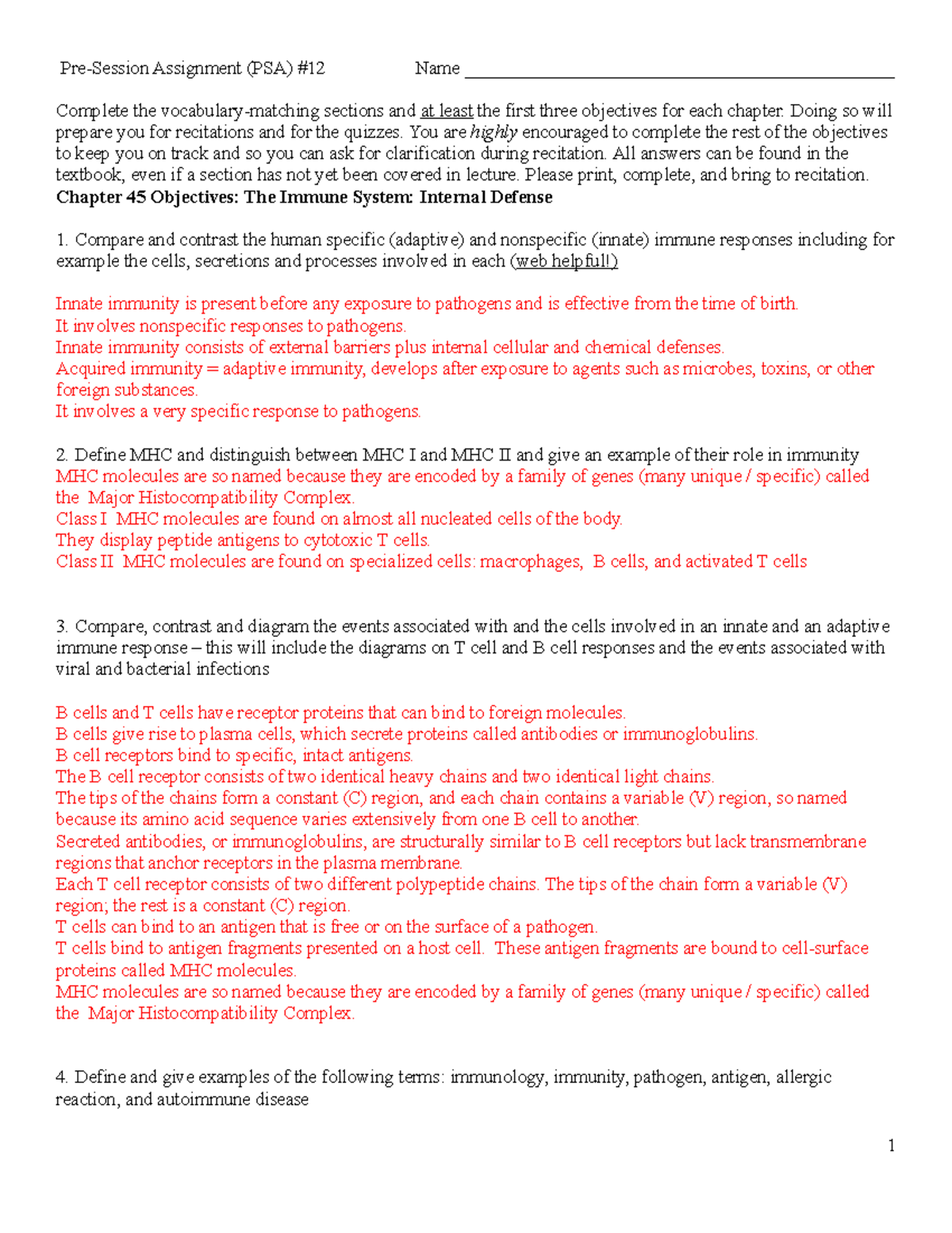 PSA 12 - Required PSA for week 12 - Pre-Session Assignment (PSA) #12 ...