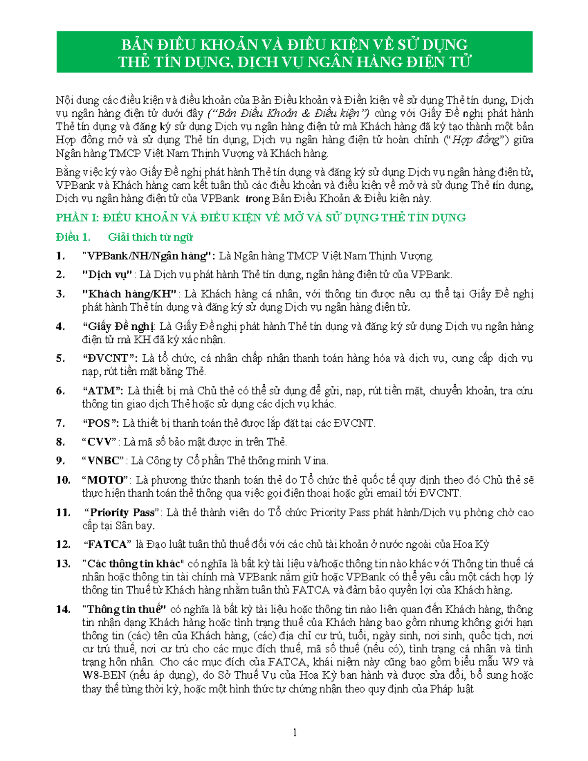 Ban dieu khoan va dieu kien the tin dung - up web 14092016 - Nội dung ...