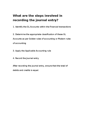 Types of Journal entries - Types of Journal Entry We got a good ...