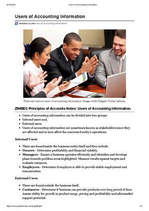 Attachment report for Chata D - UNIVERSITY OF ZIMBABWE INDUSTRIAL ...