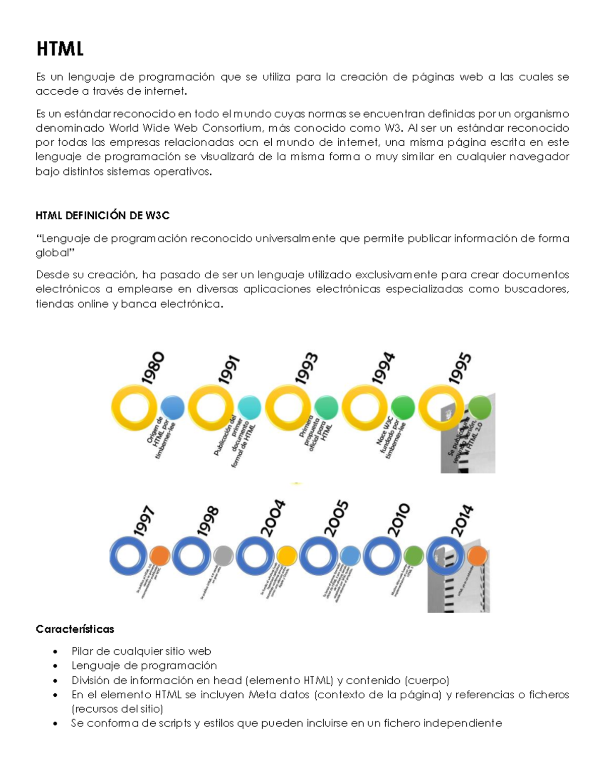 HTML - HTML - HTML Es un lenguaje de programación que se utiliza para ...
