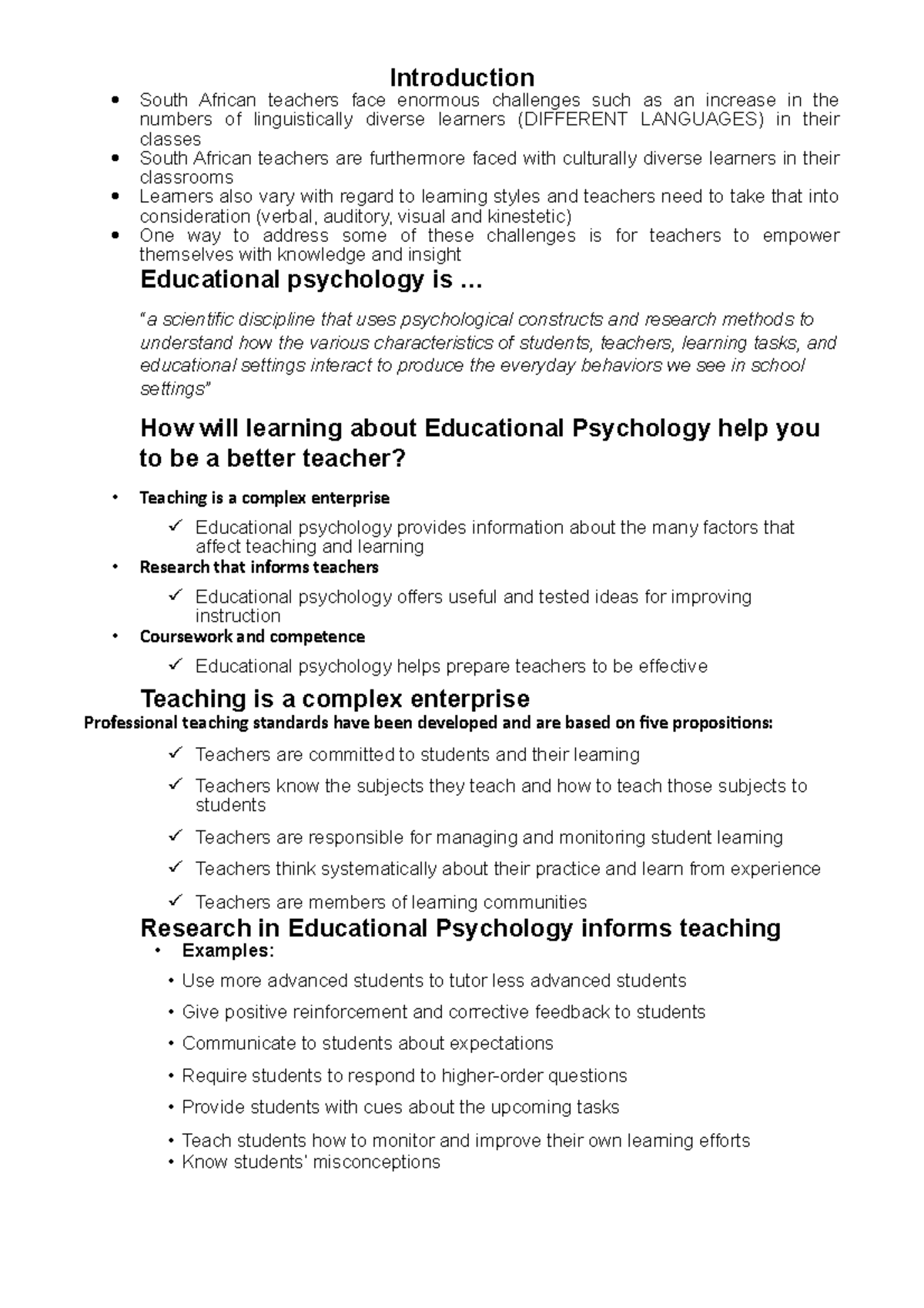 OPV 122 UNIT 1 AND 2 - OPV 122 - UP - Studocu