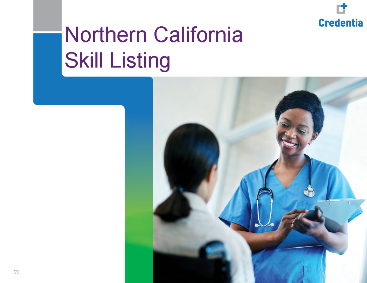 Northern California State Exam Skills List - Northern California Skill ...